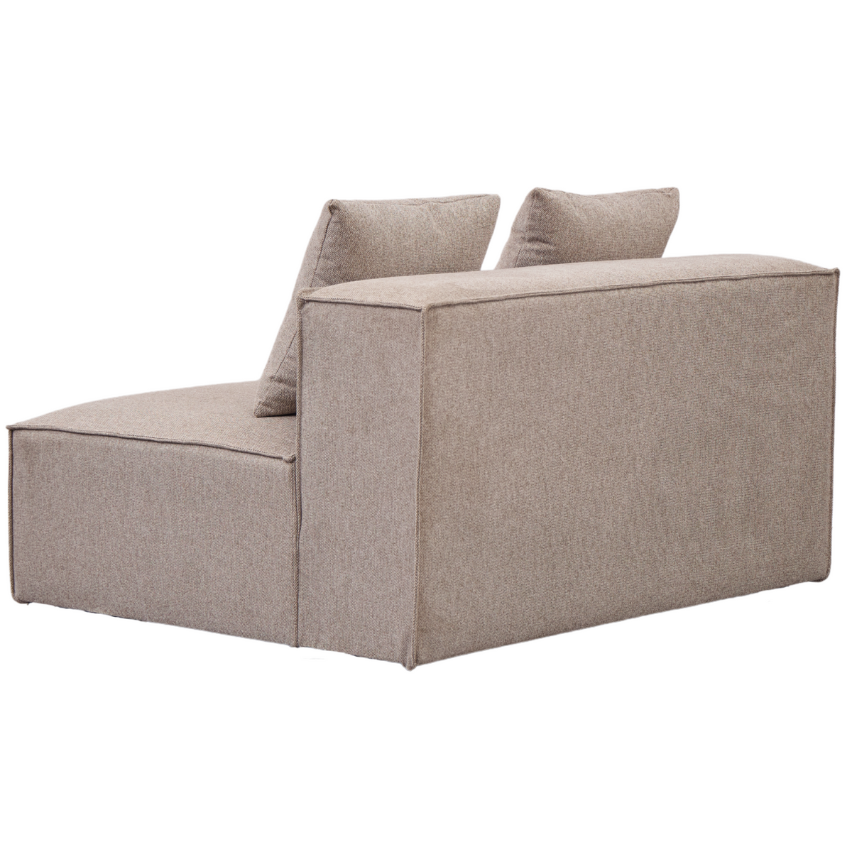 Hailey - Sitzelement für Modulsofa, Mittelmodul in sand L: 121 X T: 10 ...
