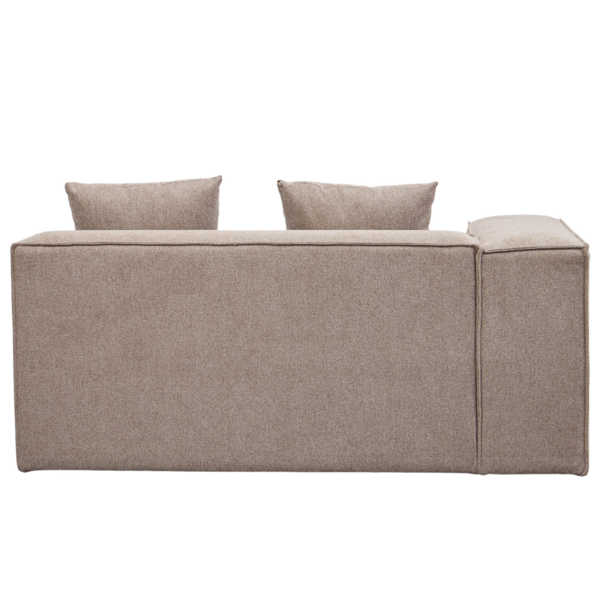Hailey - Sitzelement für Modulsofa, Linkes Modul in sand L: 147 X T: 1 ...